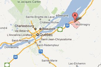 Nous joindre - Hébergement Montmagny, tourisme et observation des oies ...
